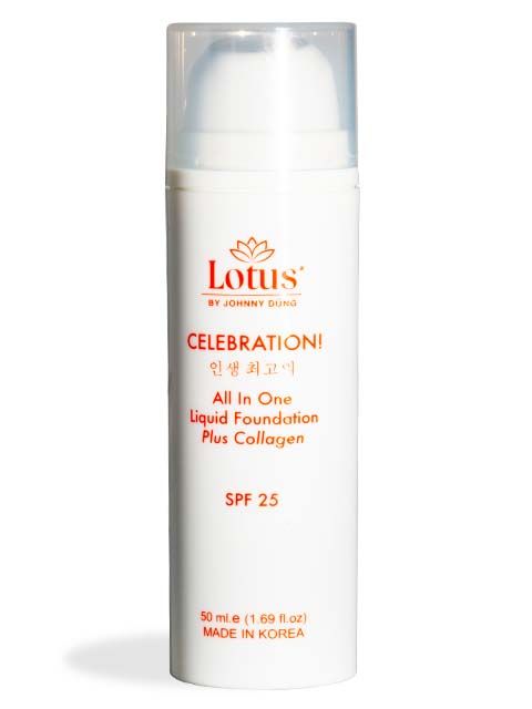 KOREAN ALL IN ONE SUPER LIQUID FOUNDATION WITH COLLAGEN – Lotus by ...
